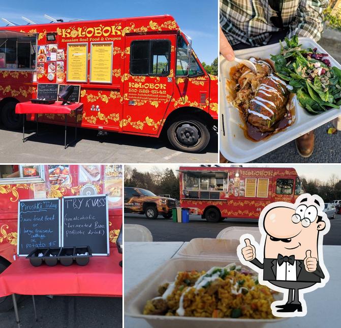 Kolobok Russian Soul Food Truck in Oakland - Restaurant menu and reviews