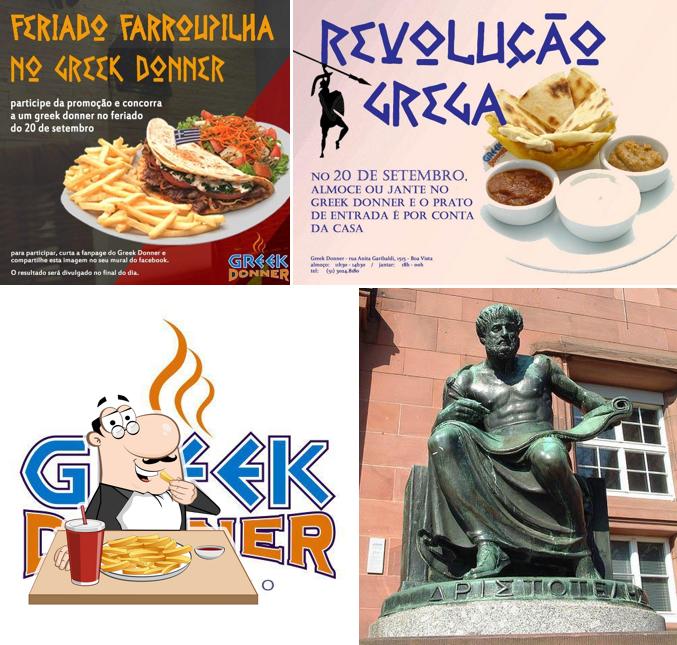 Greek Donner restaurant, Porto Alegre, R. Anita Garibaldi 1515 ...