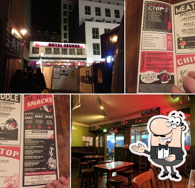 The Royal George, 133 Charing Cross Rd in London - Restaurant menu and ...