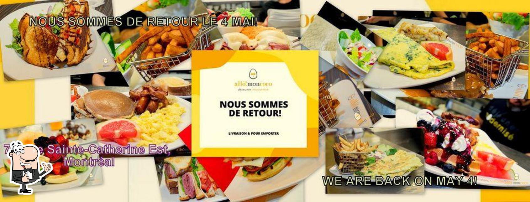 Allô mon Coco, 70 St Catherine St E in Montréal - Restaurant menu and ...