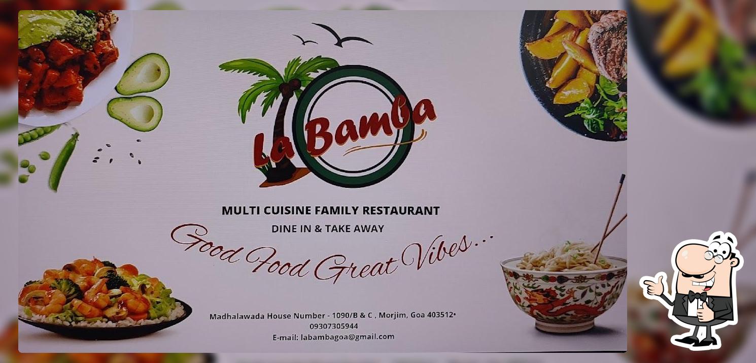 La Bamba Multi Cuisine Family Restaurant, Morjim - Restaurant menu ...