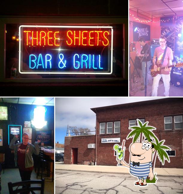 Three Sheets Bar & Grill in Michigan City - Restaurant menu and reviews