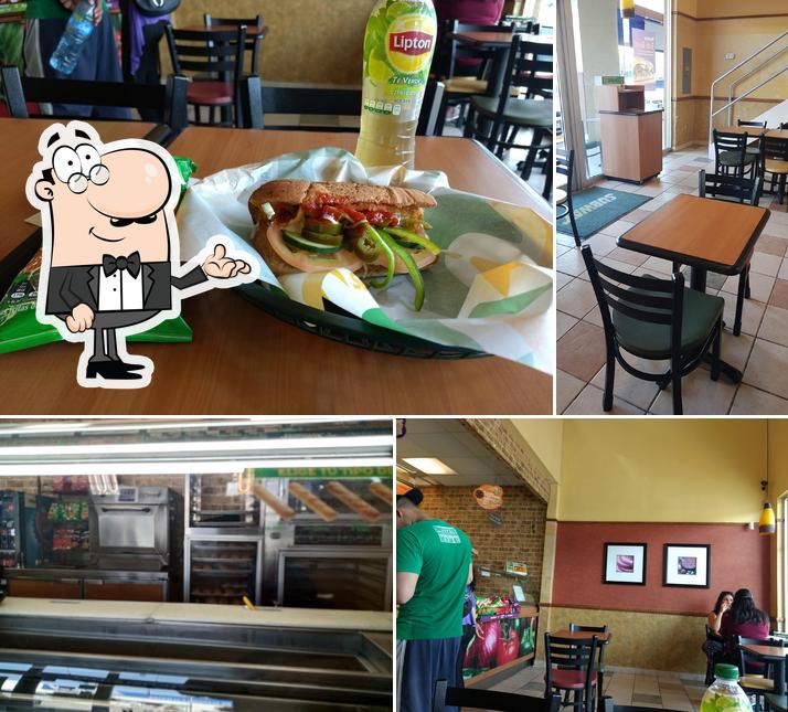 Subway restaurant, Ciudad Juarez, Av. Paseo Triunfo de la República ...