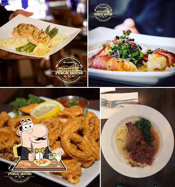 Saint James Public House in Saint James - Restaurant menu and reviews