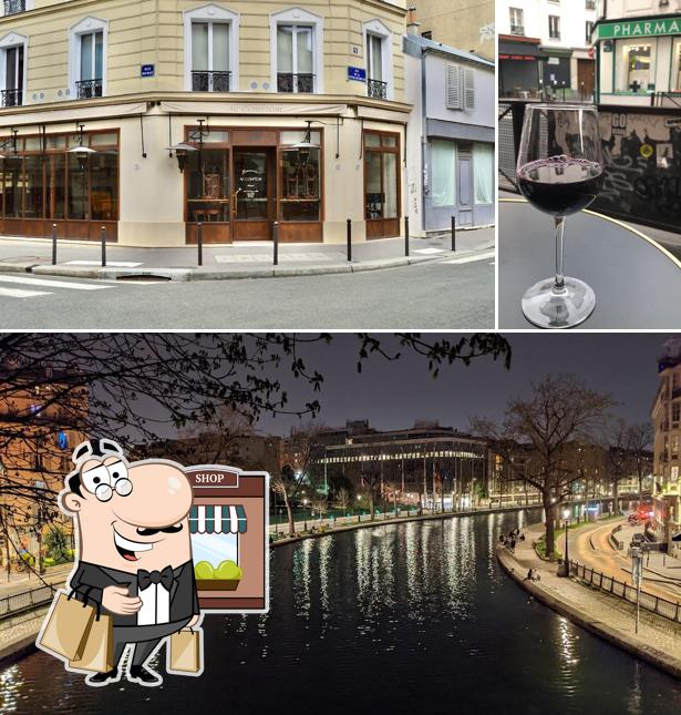 Au Comptoir restaurant, Paris, 9 Rue de la Grange aux Belles ...