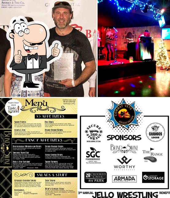 Blind Swine in Bernice - Restaurant menu and reviews
