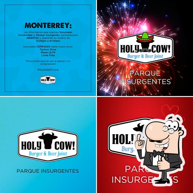 Holy Cow Parque Insurgentes, Monterrey - Menú del restaurante, precios ...