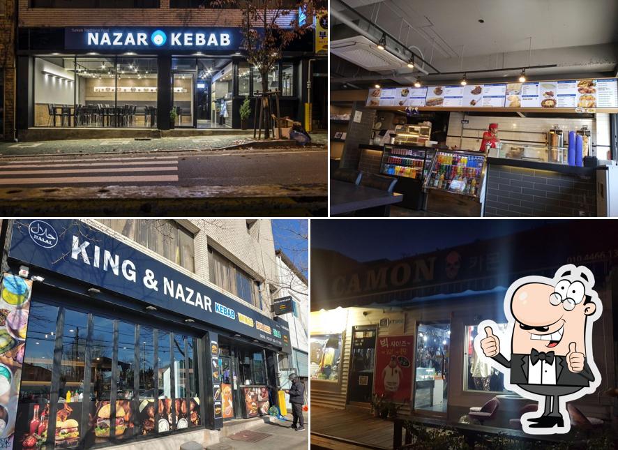 King & Nazar Kebab • Wings • Burger • Taco restaurant, Chilgok-gun ...