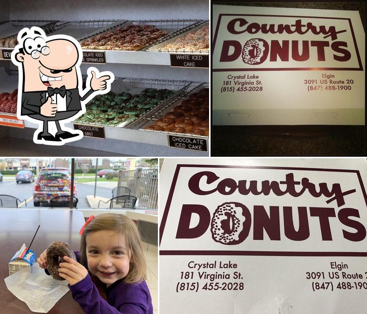 Country Donuts, 181 W Virginia St in Crystal Lake - Restaurant menu and ...