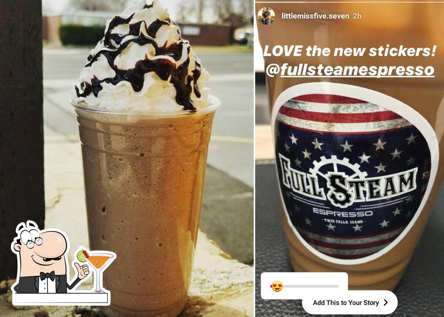 Full Steam Espresso, 1215 Filer Ave E in Twin Falls - Restaurant menu ...