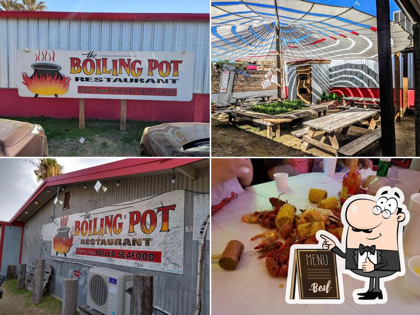 The Boiling Pot in Rockport - Restaurant menu and reviews