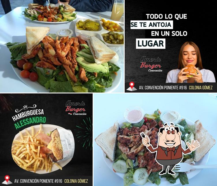 Amerix Burger Convención, Aguascalientes - Menú del restaurante ...