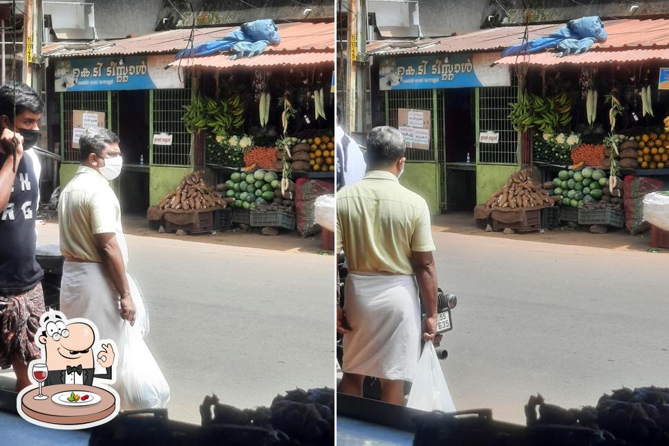 KT tea stall, Tanalur Town