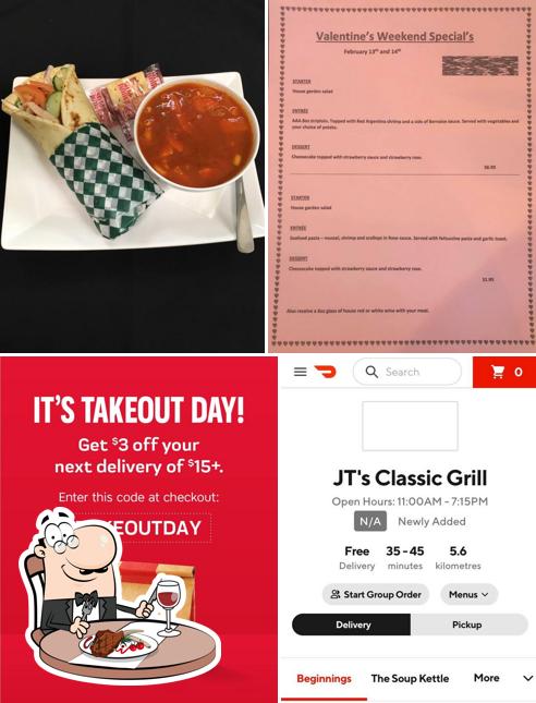 JT's Classic Grill in Leduc - Restaurant menu and reviews