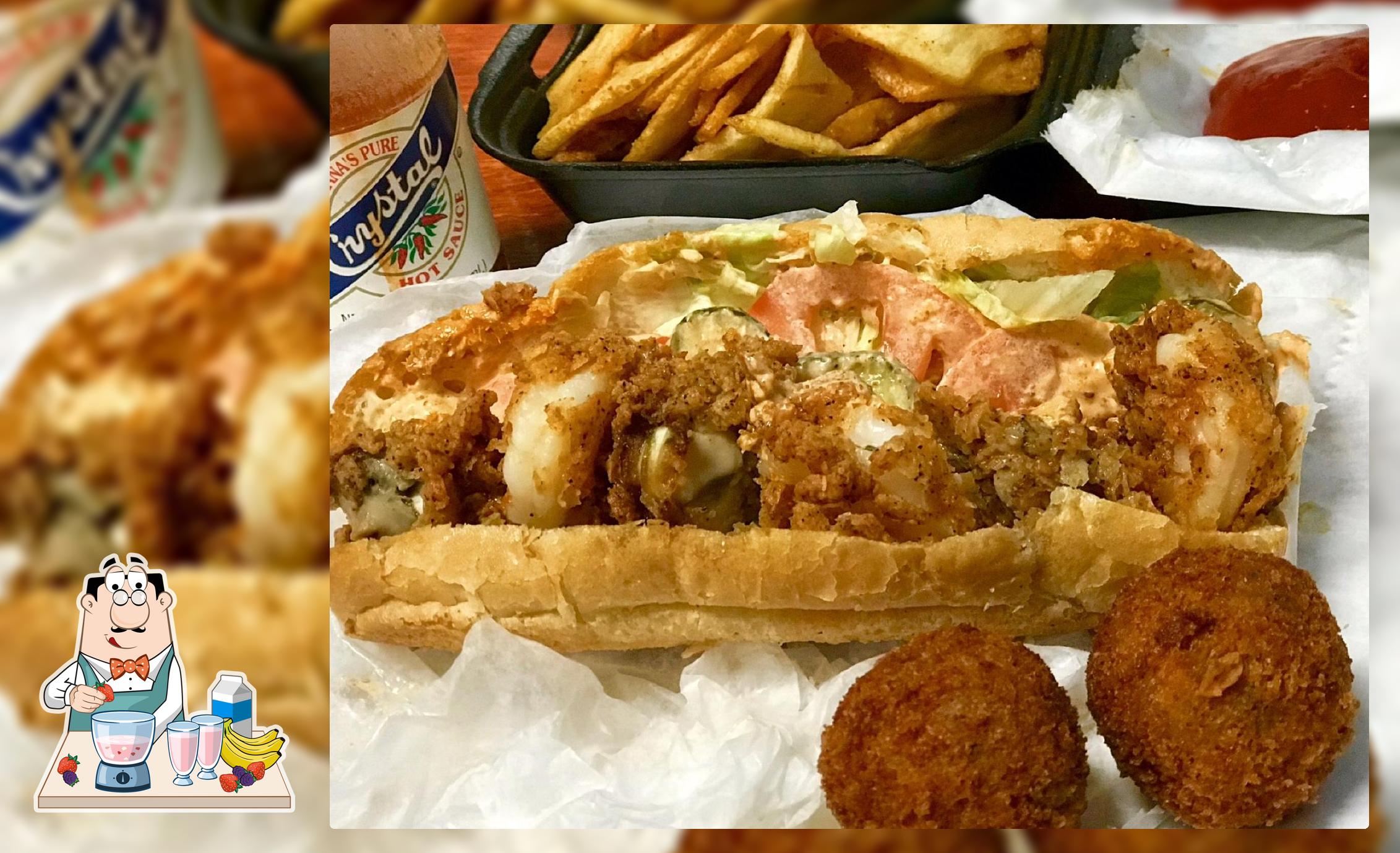 The Po'Boy Shop & Basement Bar restaurants in Decatur, Georgia, spring ...