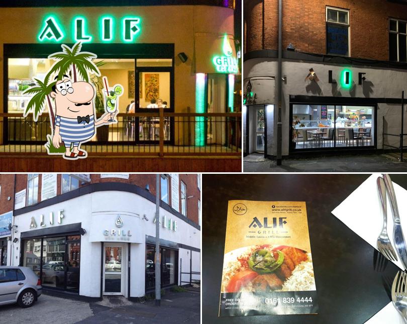Alif Grill, Manchester - Restaurant menu, prices and reviews