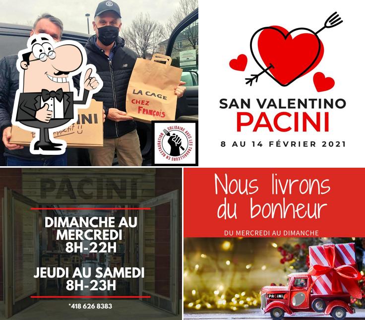 Pacini Lebourgneuf, Québec - Menu du restaurant, prix et avis