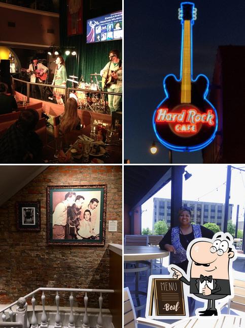 Hard Rock Cafe, 500 16th St in Memphis - Restaurant menu and reviews
