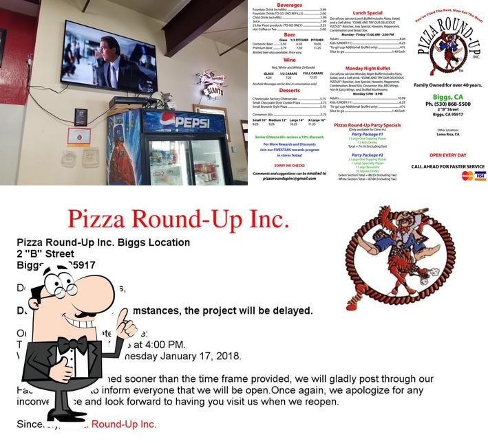 Pizza Round-up Biggs, Biggs - Restaurant menu, prices and reviews