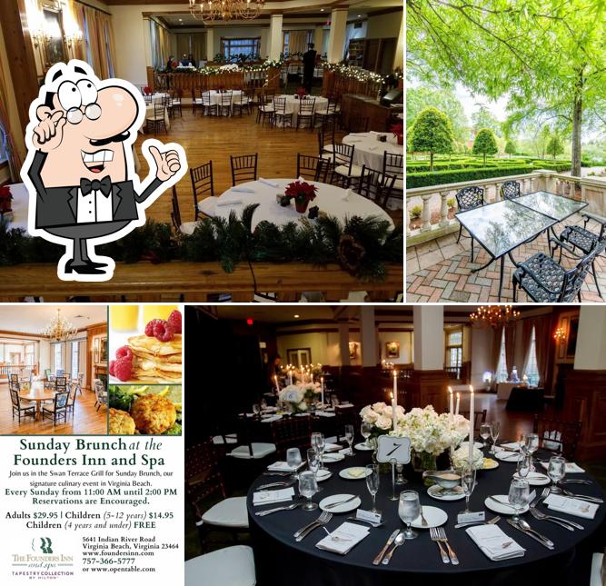 The Swan Terrace, Virginia Beach - Restaurant menu, prices and reviews