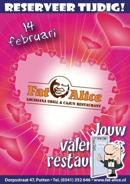 Restaurant Fat Alice, Putten - Restaurant menu and reviews