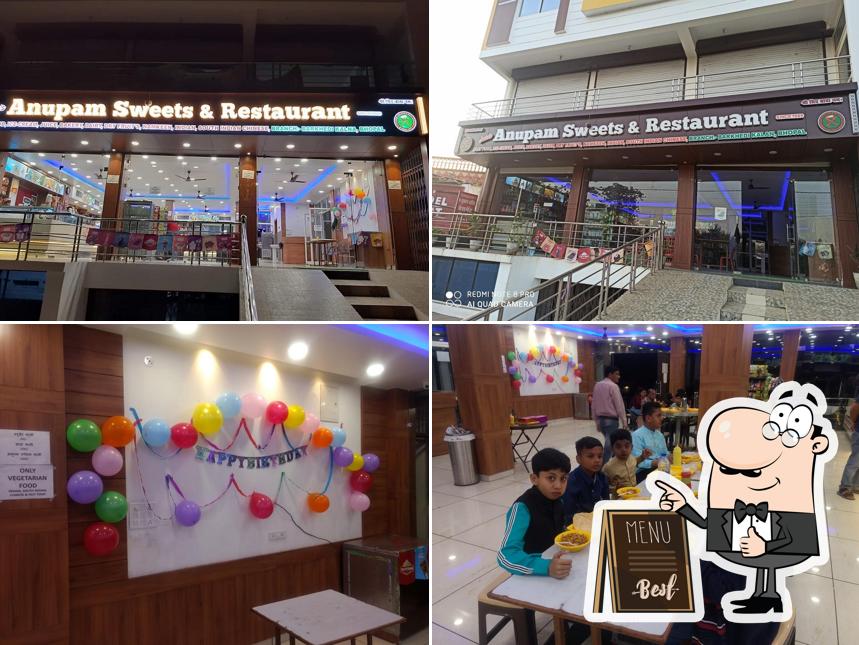 Anupam Sweets and Restaurants, Bhopal - Restaurant menu, prices and reviews