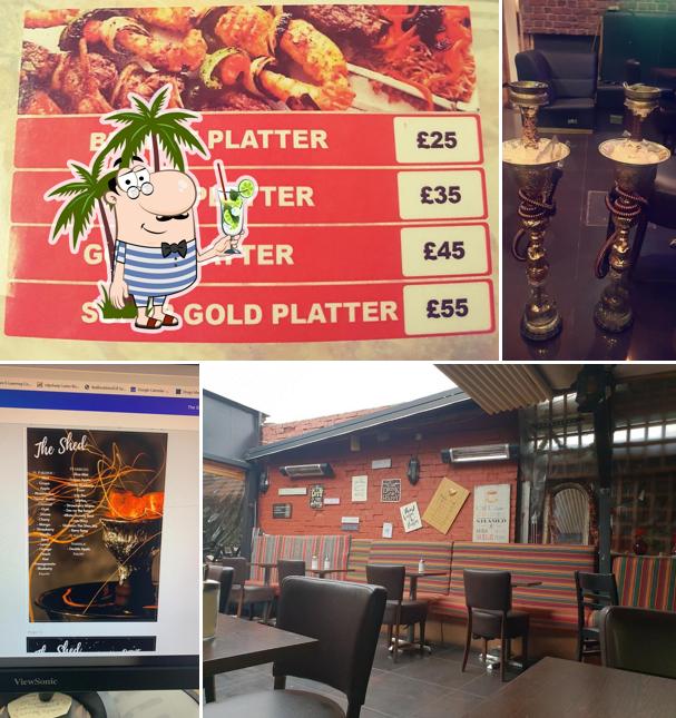 The Shed Restaurant and Shisha Lounge, The Broadway, 16 East Ln in ...