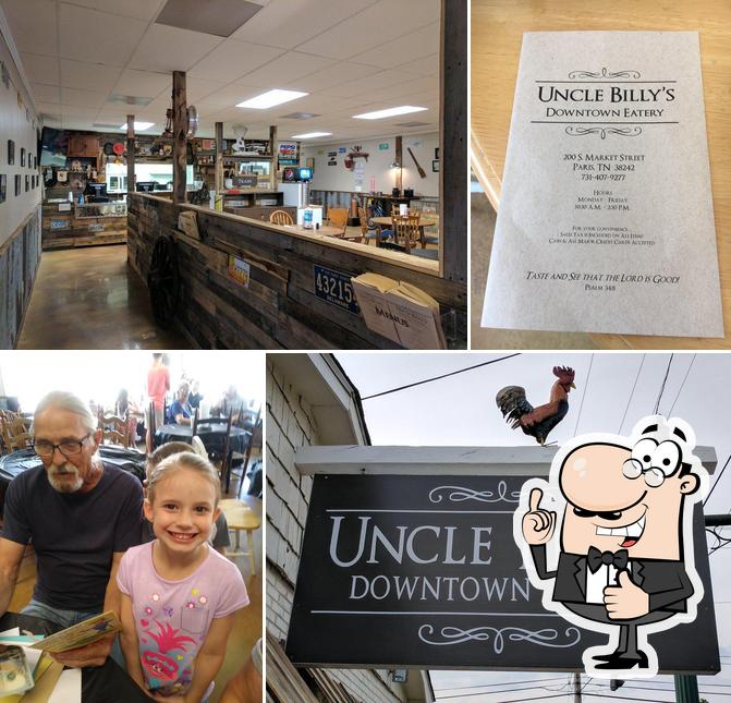 Uncle Billy's Downtown Eatery, Paris - Restaurant menu, prices and reviews