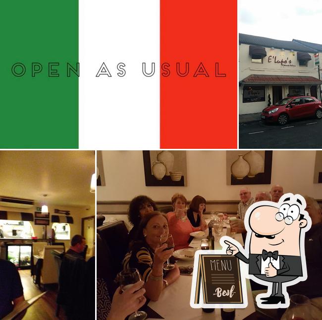 E'Lupo's in Rotherham - Pizza restaurant menu and reviews