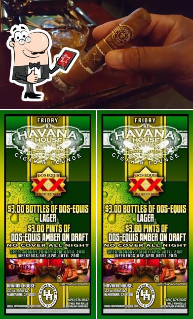 Havana House Cigars & Lounge in Alhambra - Restaurant menu and reviews
