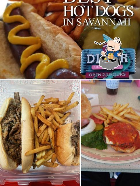 Menu of The Palace Diner on Abercorn, Savannah - american restaurant ...