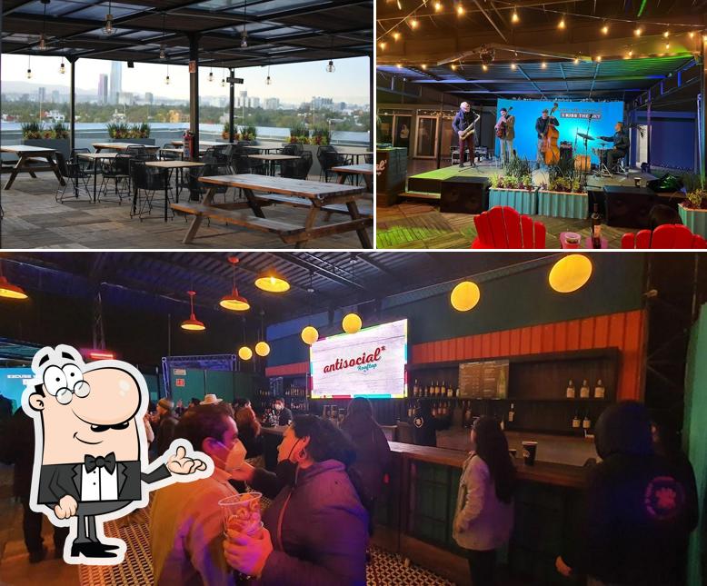 Antisocial Rooftop - Menú del restaurante, precios y reseñas