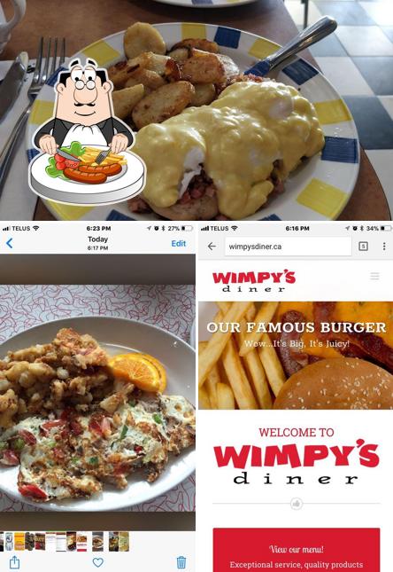 Wimpy's Diner steeles and dufferin...our rear patio will be open friday ...