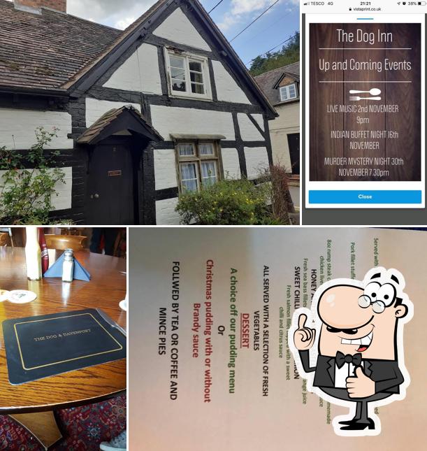 Dog Inn & Davenport Arms in Worfield - Restaurant menu and reviews