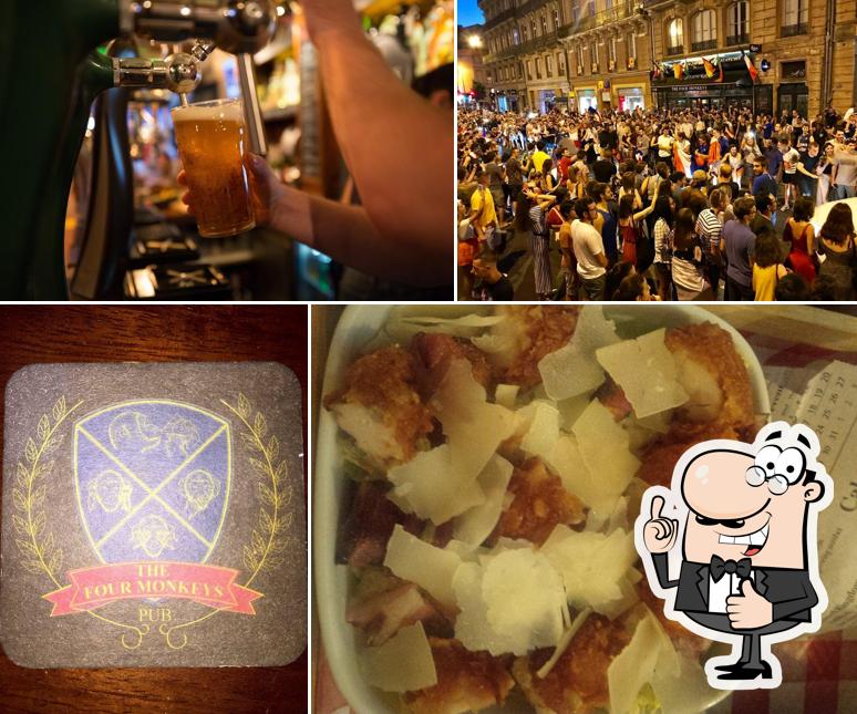The Four Monkeys pub & bar, Toulouse - Restaurant menu and reviews