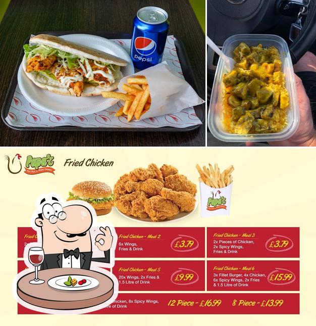 Papa'z piri piri and fried chicken in Blackpool - Restaurant menu and ...