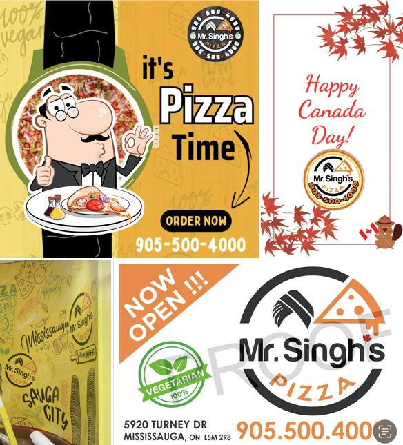 Mr. Singh’s Pizza Mississauga, Mississauga - Restaurant menu, prices ...