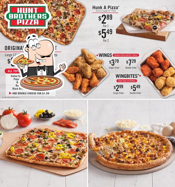 Hunt Brothers Pizza - Big O Stop in Central City - Restaurant menu and ...