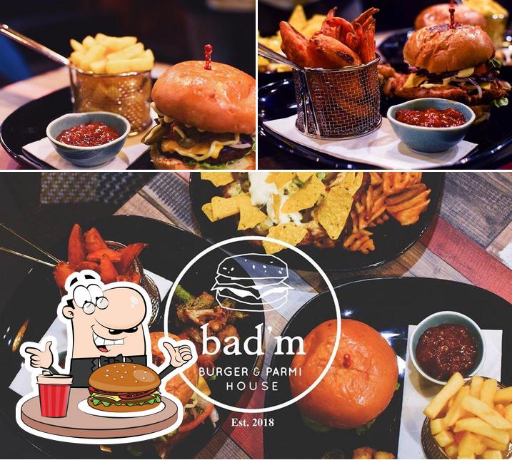 bad'm BURGER & PARMI HOUSE in Golden Grove - Restaurant menu and reviews