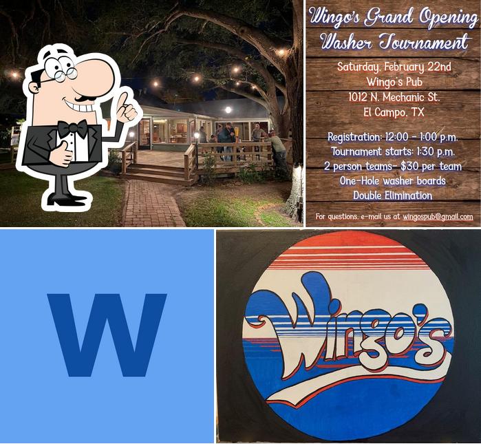 Wingo's Pub, El Campo - Restaurant menu, prices and reviews