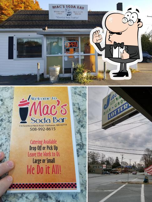 Mac's Soda Bar, Fairhaven - Restaurant menu, prices and reviews