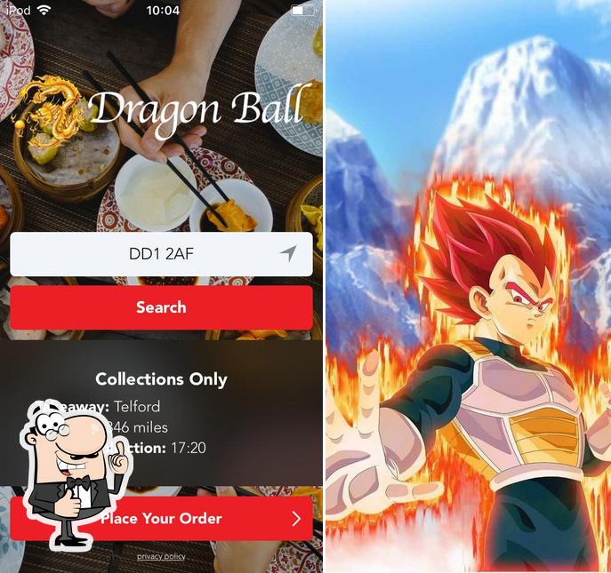 Dragon Ball in Telford - Restaurant menu and reviews