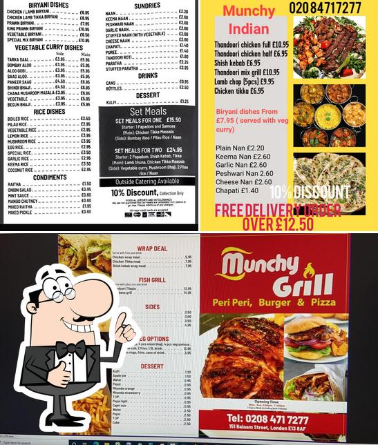 Munchy Grill in London - Restaurant menu and reviews