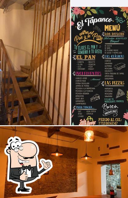 El Tapanco. "Entre el pan y la pizza ", Mineral del Chico - Menú del ...