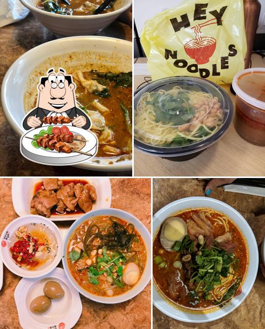 Restaurante Hey Noodles 嘿小面, Toronto, Yonge St - Carta del restaurante ...