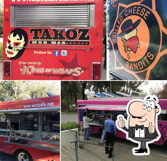 Food truck driveway at HighWire in Palo Alto