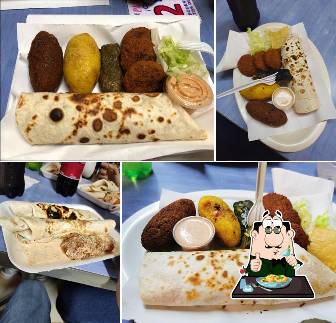 Arabic food. Shawarma and Falafel Mr. Abbas restaurant, Monterrey ...