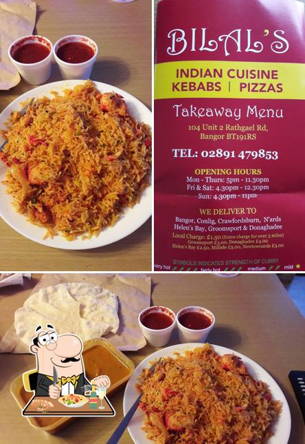 Bilal Indian Cuisine in Bangor - Restaurant menu and reviews