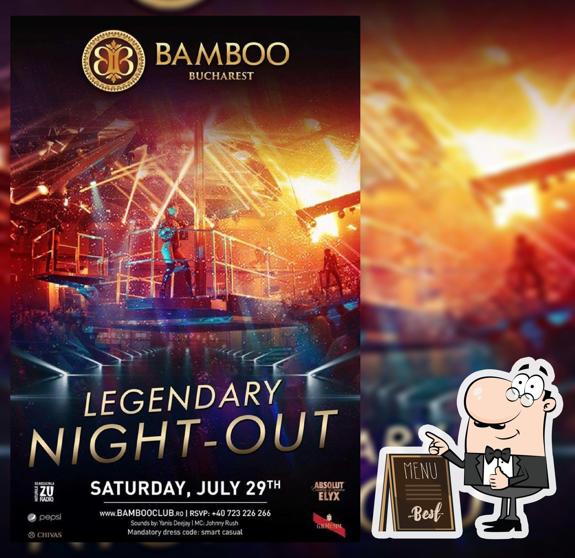 Bamboo Club, Bucarest, Estación de Pipera - Menú del restaurante ...