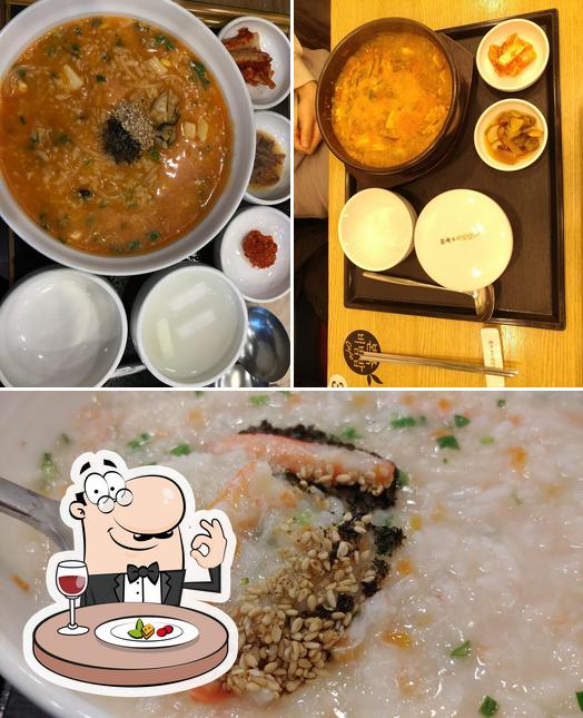 본죽&비빔밥 (bonjuk&bibimbap) restaurant, Seoul, 483-10 마포구 서울특별시 KR ...